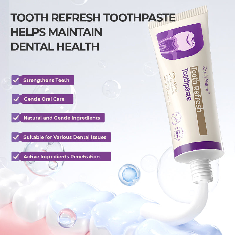 Kreain Nature Oral Care Toothpaste, fresh breath, prevent tooth loss ...